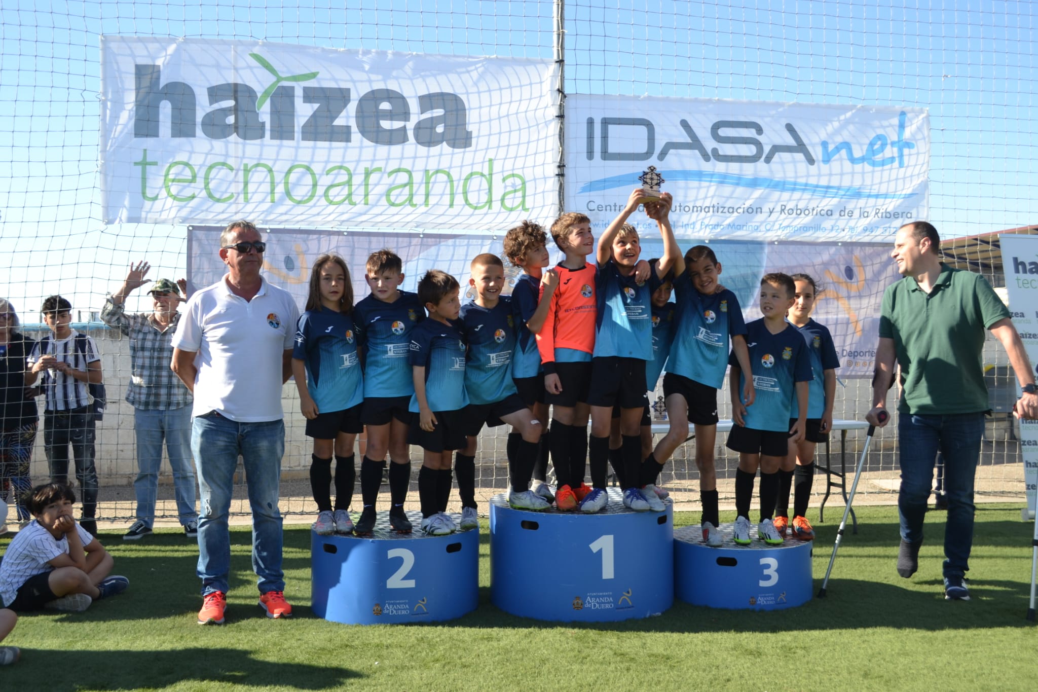 La cantera del Aranda Riber demuestra su potencial en el Torneo Haizea ...